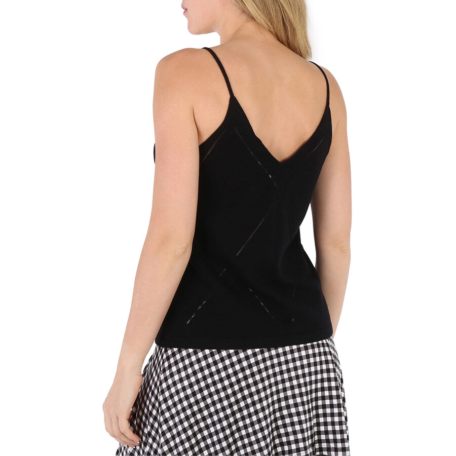 Burberry Black Maeve Wool Tank Top, Size X-Large 8044750 - Apparel ...