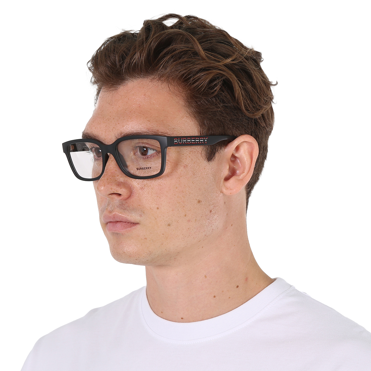 Burberry Charlie Demo Rectangular Men's Eyeglasses BE2379U 3464 57 ...