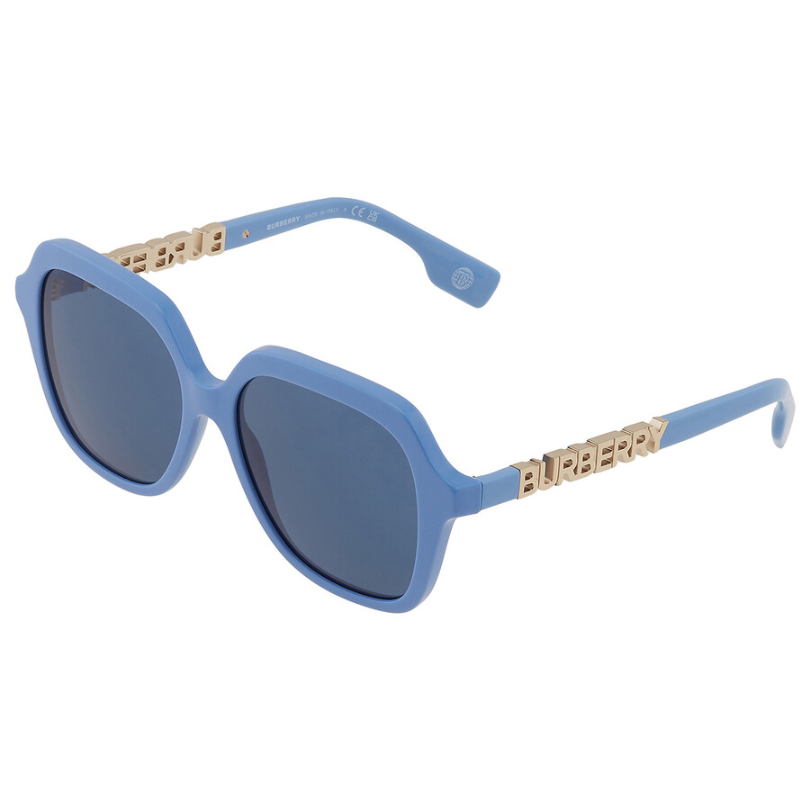 Burberry Dark Blue Square Ladies Sunglasses BE4389 406280 55 ...