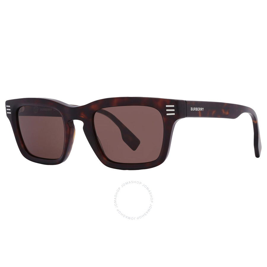 Burberry Dark Brown Rectangular Men's Sunglasses BE4403 300273 51 ...