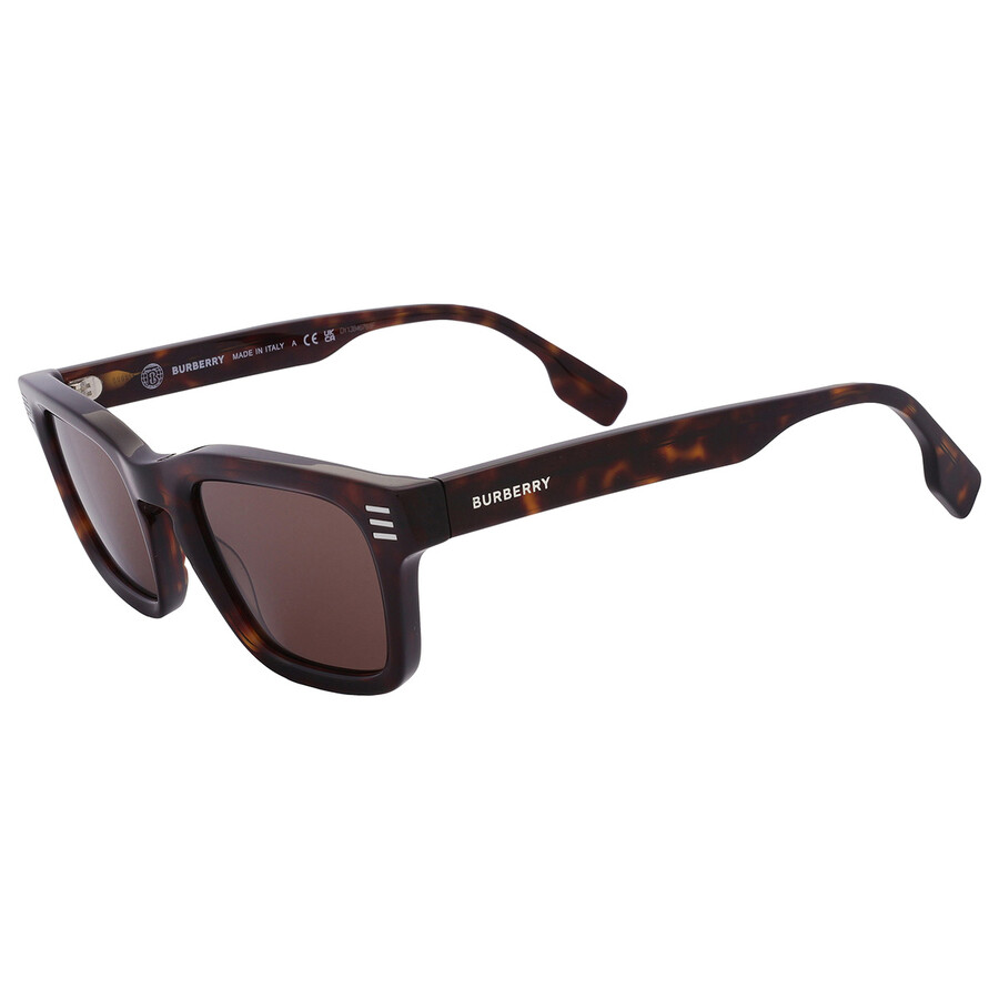 Burberry Dark Brown Rectangular Men's Sunglasses BE4403 300273 51 ...