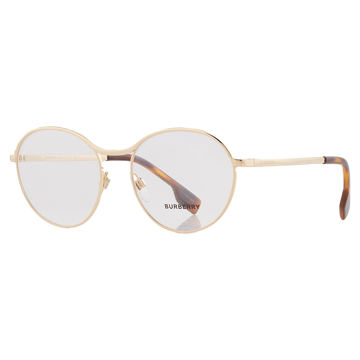 Burberry Demo Round Ladies Eyeglasses BE1337 1017 53 8056597047074 ...
