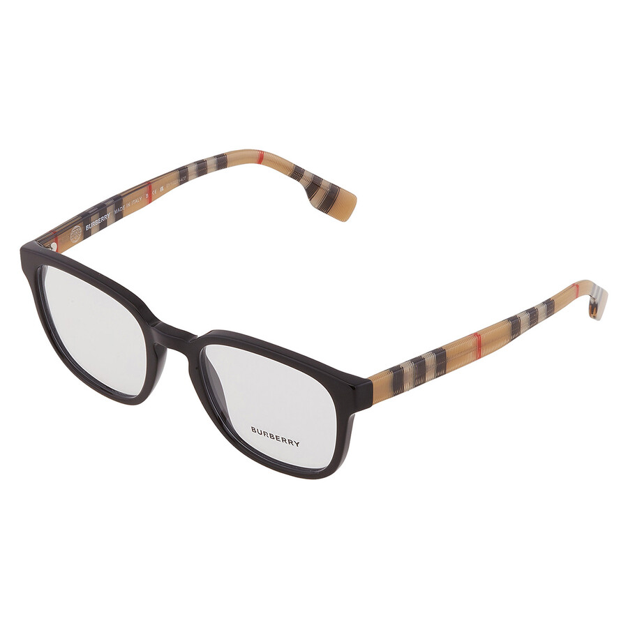 Burberry Edison Demo Square Men's Eyeglasses BE2344 3952 51 BE2344 3952 ...