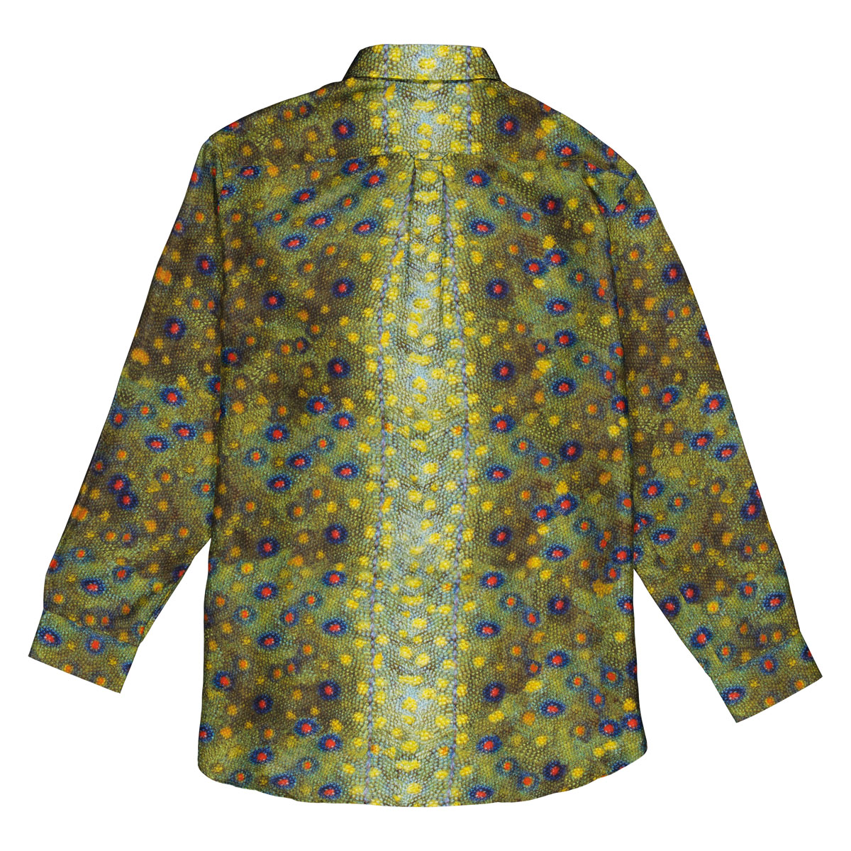 Burberry Green Fish Scale Print Shirt, Size X-Small 4567626 - Apparel ...
