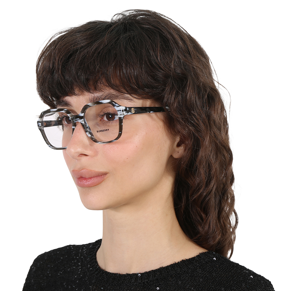 Burberry Isabella Demo Geometric Ladies Eyeglasses BE2358 3978 52 ...