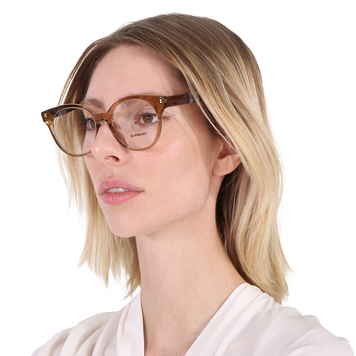 Burberry Jacqueline Demo Round Ladies Eyeglasses BE2356F 3992 51 ...