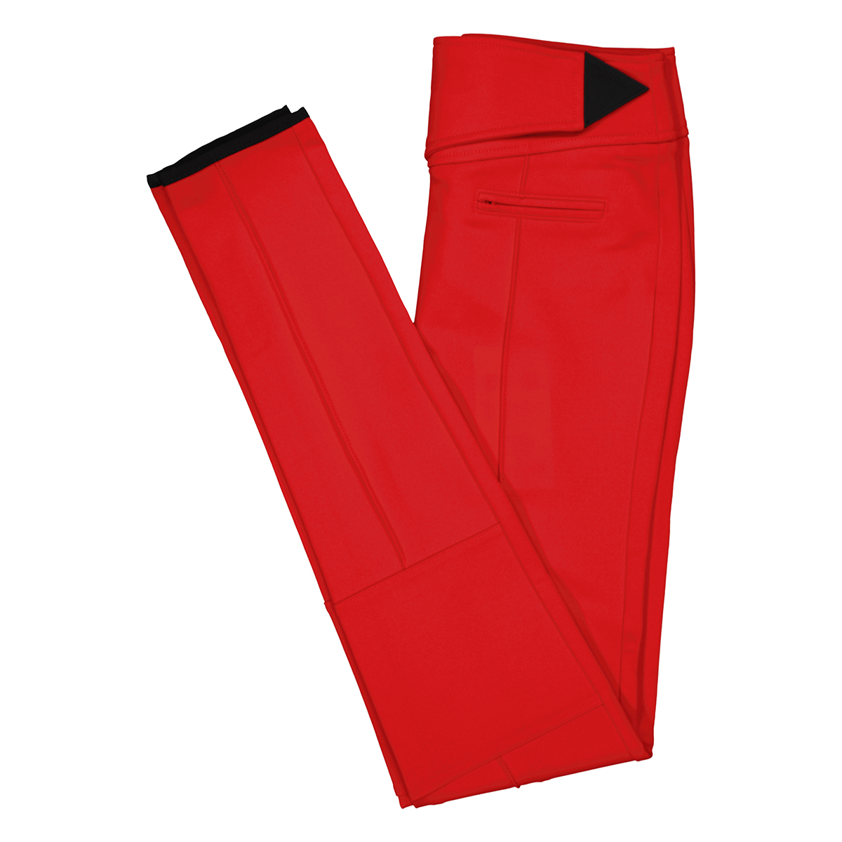 Burberry Ladies Bright Red Stretch Crepe Jersey Jodhpurs, Brand Size 8 ...