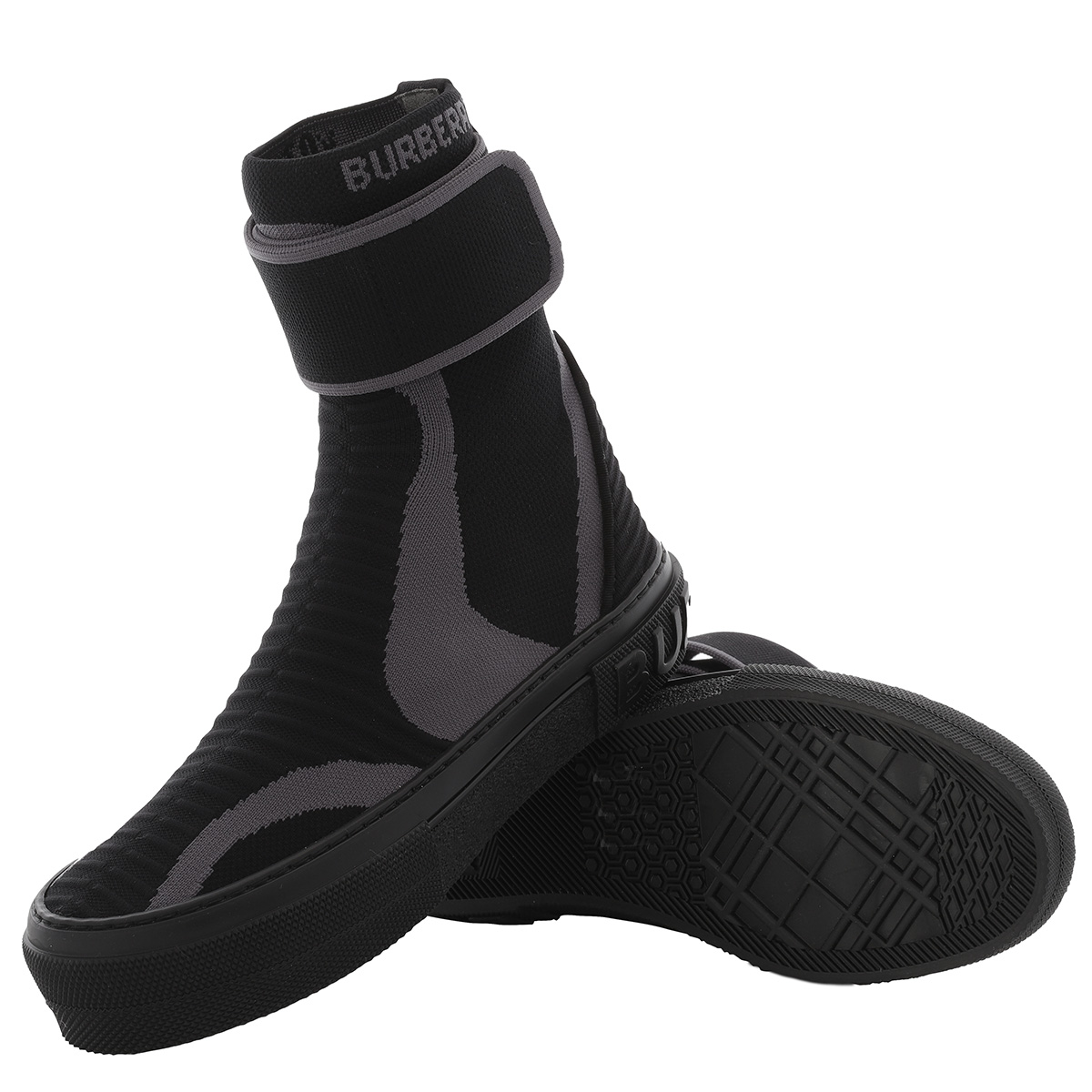 Burberry Ladies Knitted Sub High-Top Sock Sneakers, Brand Size 36 ( US ...