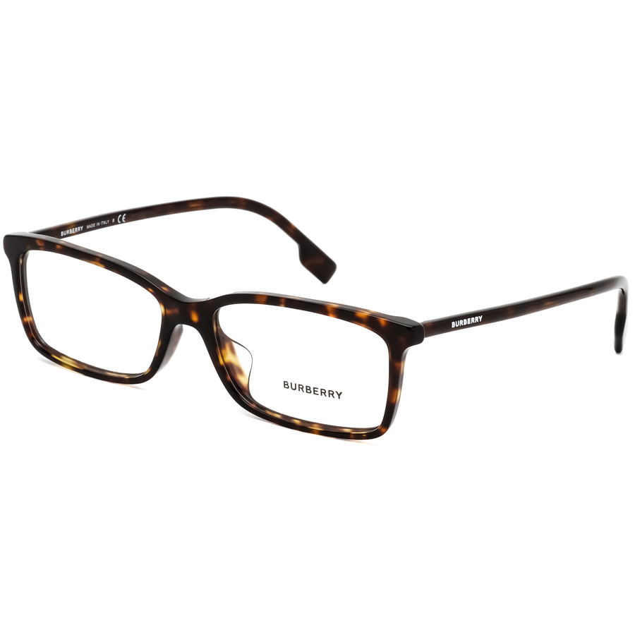 Burberry Ladies Tortoise Square Eyeglass Frames BE2329D300256 ...