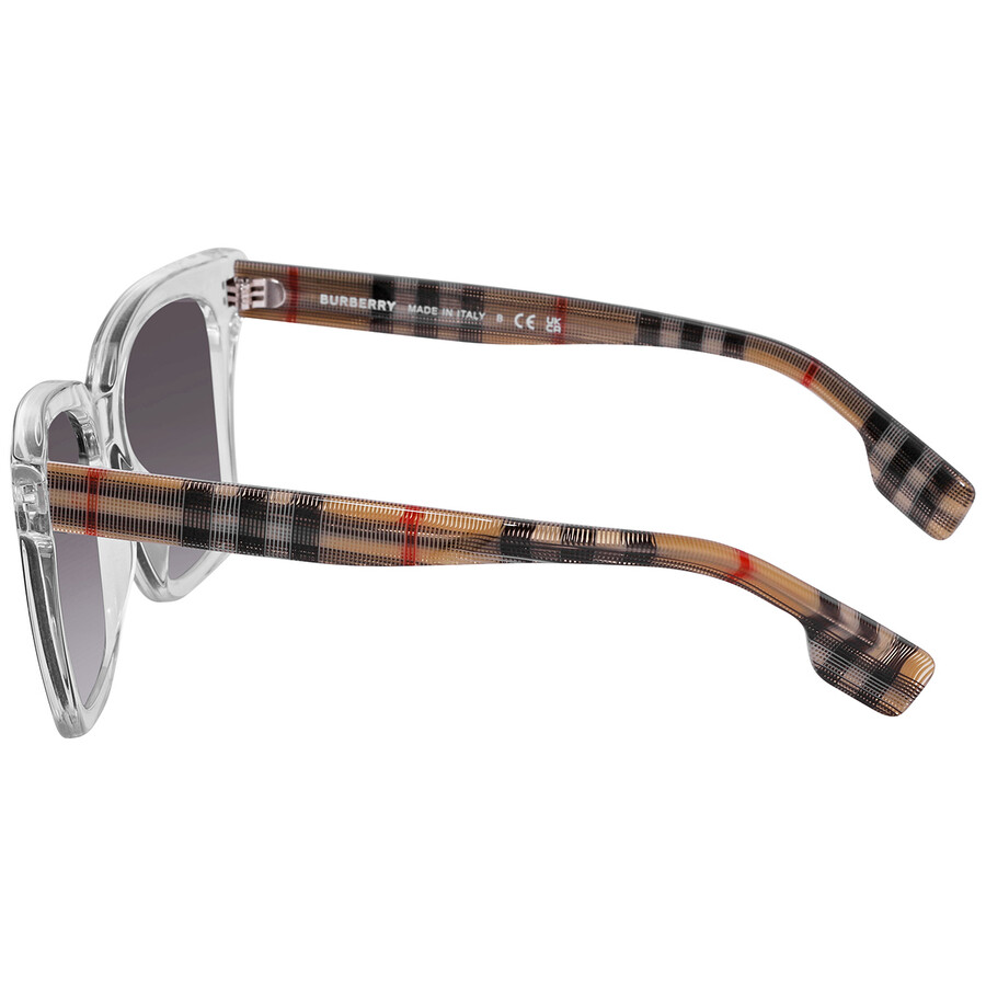Burberry Maple Grey Gradient Square Ladies Sunglasses BE4335 39348G 53 ...
