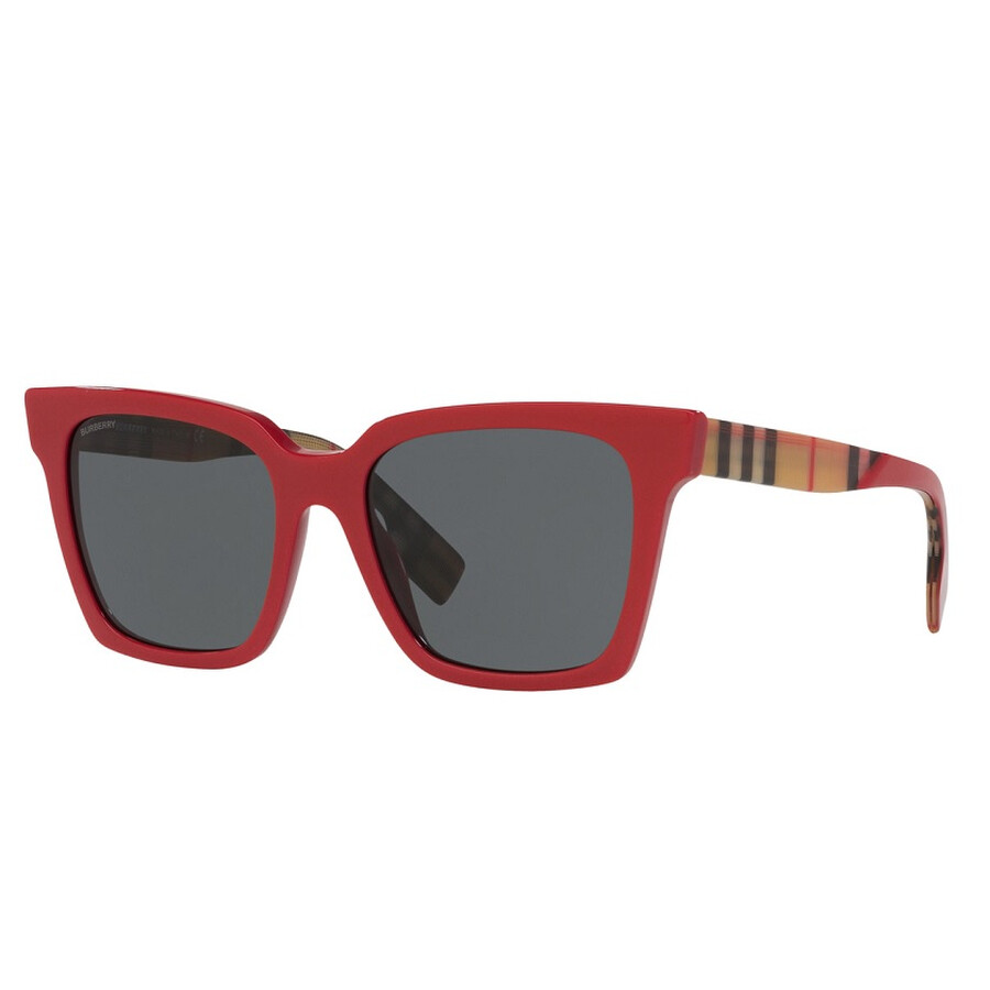 Burberry Maple Grey Square Ladies Sunglasses BE4335 393387 53 ...
