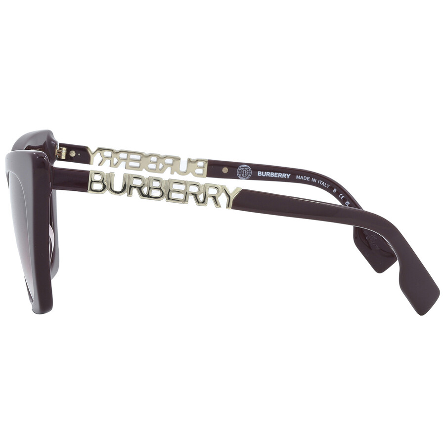 Burberry Marianne Violet Gradient Butterfly Ladies Sunglasses BE4372U 39798H 52 8056597726863 ...