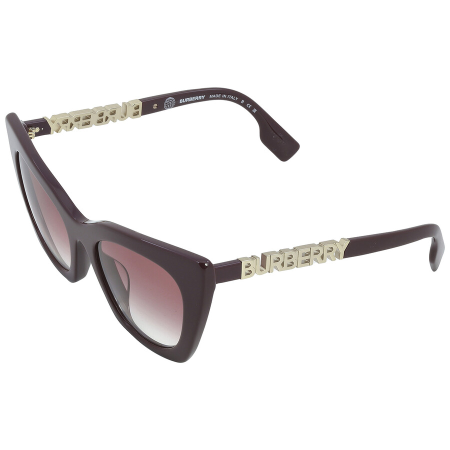 Burberry Marianne Violet Gradient Butterfly Ladies Sunglasses BE4372U 39798H 52 8056597726863 ...