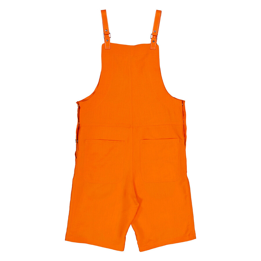 Burberry Men's Deep Orange Cut-Out Detail Romper, Brand Size 52 (US ...