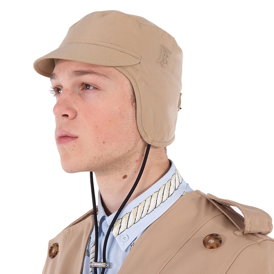 Burberry Men's George Drawstring Hat in Honey, Size Small 8048738 ...