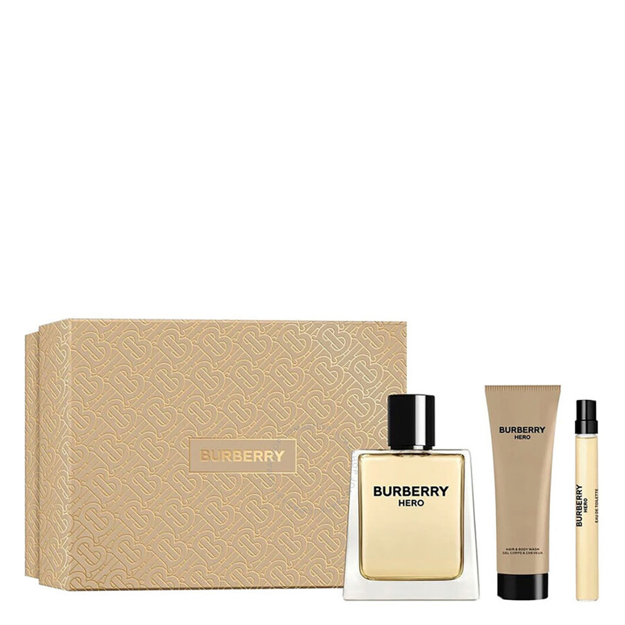 Burberry Men's Hero Gift Set Fragrances 3616304679889 - Burberry ...