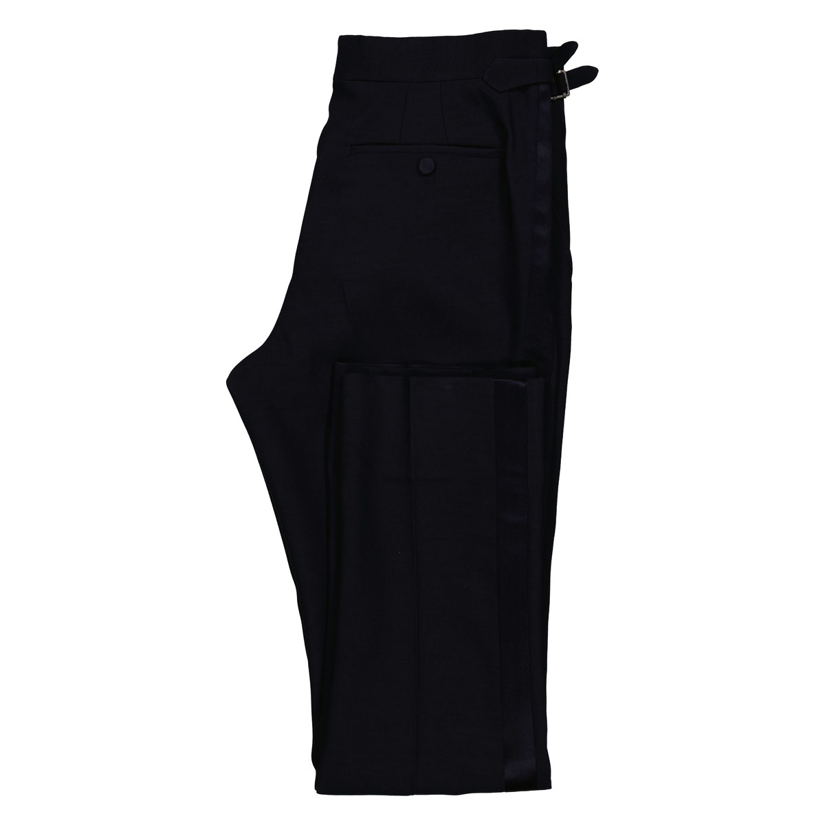 Burberry Men's Navy Tailored Trousers, Brand Size 56 (US Size 46 ...