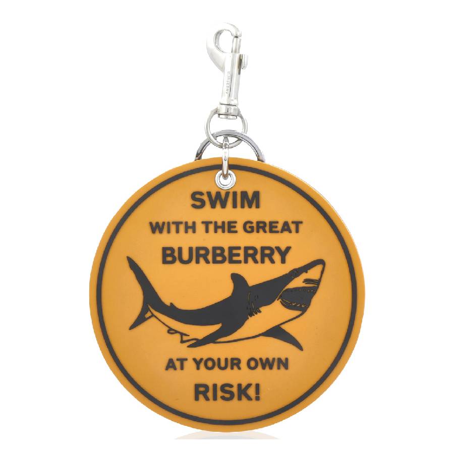 Burberry Men's Orange Shark Key Ring 8040622 5045625296501 - Jomashop