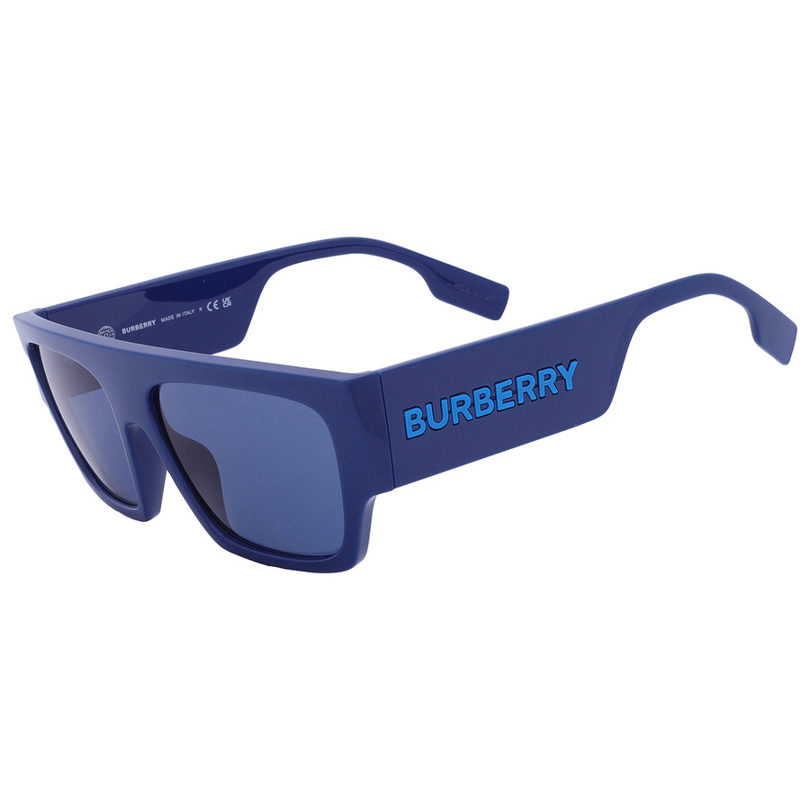 Burberry Micah Dark Blue Browline Men's Sunglasses BE4397U 405880 58 8056597835992 - Burberry ...