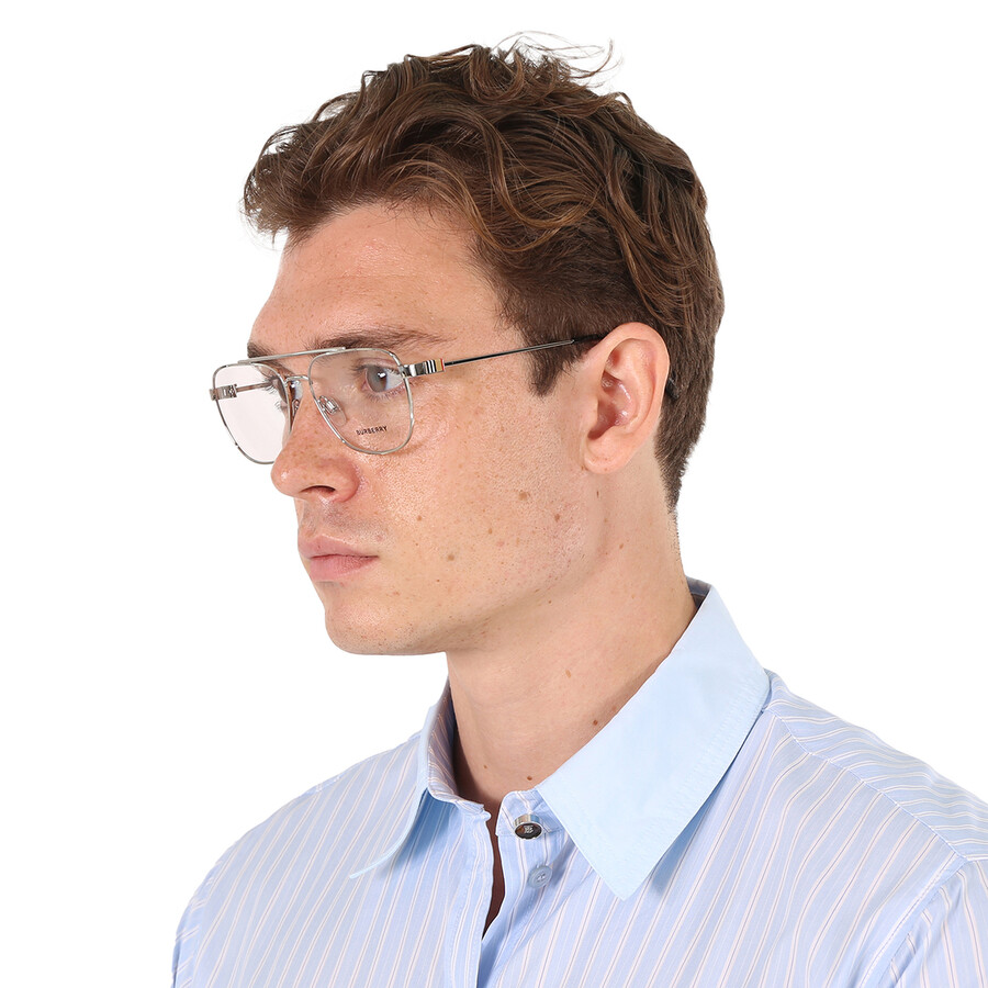 Burberry Michael Demo Navigator Men's Eyeglasses BE1377 1005 55 ...