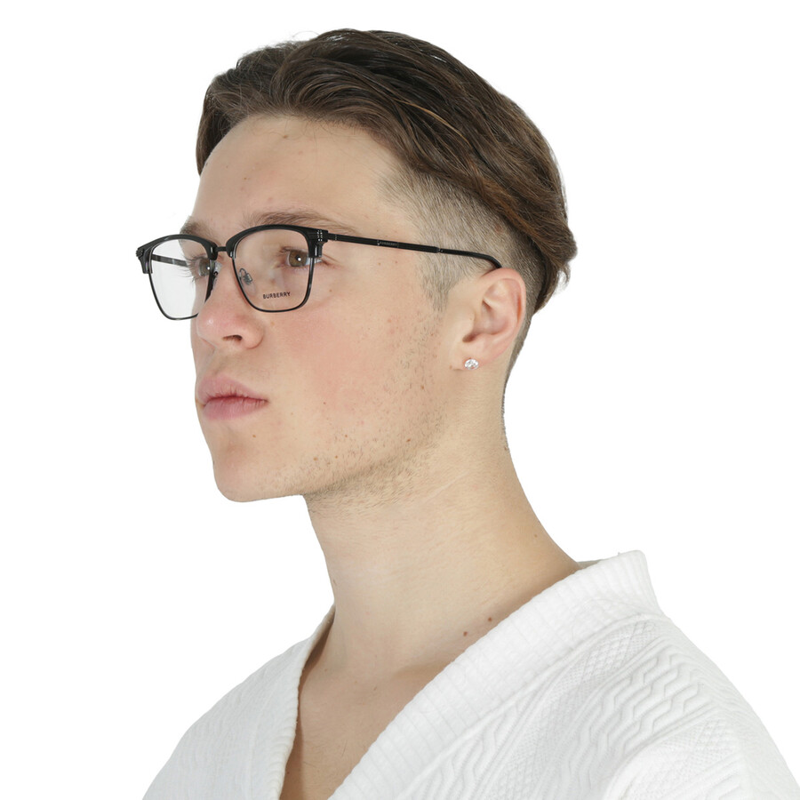 Burberry Pearce Demo Square Men's Eyeglasses BE2359 3998 53 BE2359 3998 ...