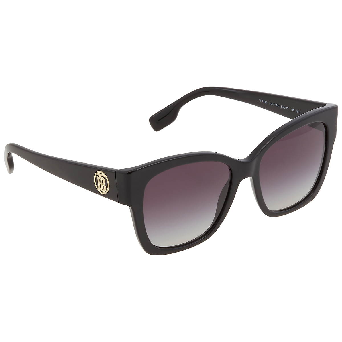 Burberry Ruth Grey Gradient Butterfly Ladies Sunglasses BE4345 30018G ...