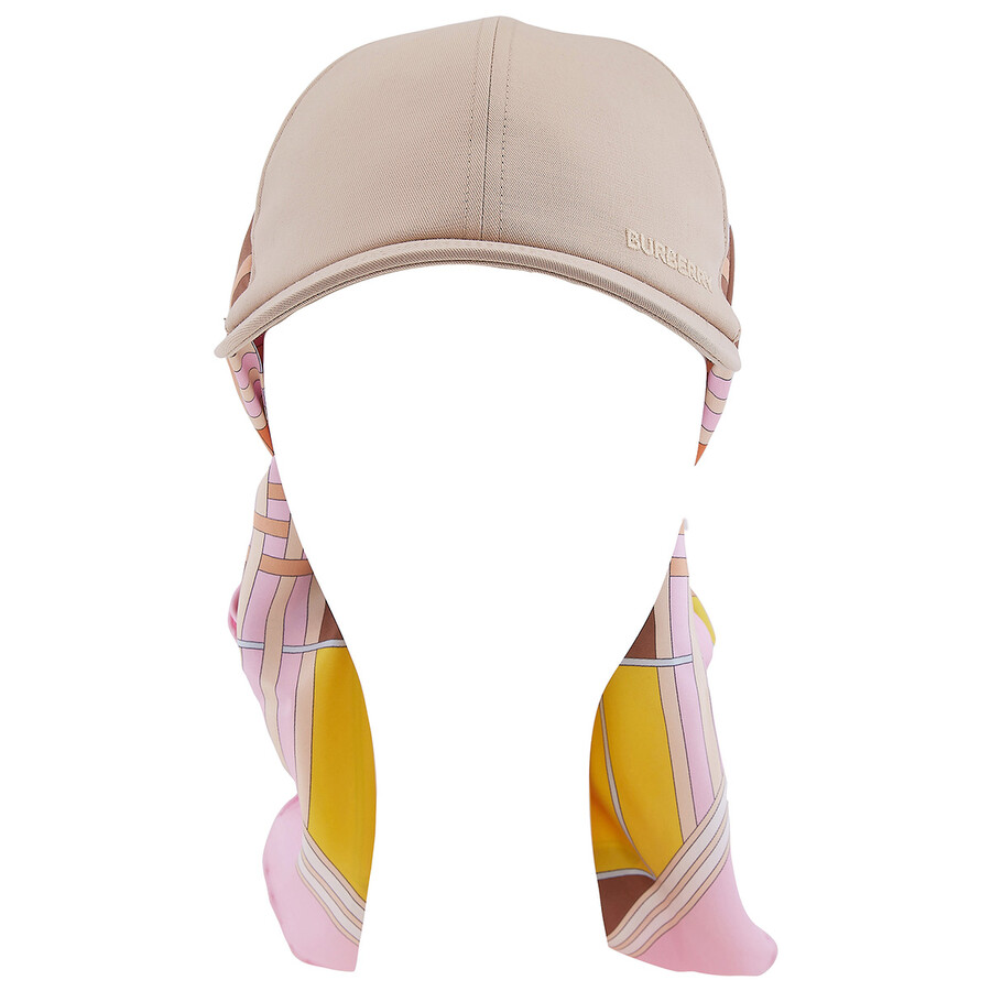 Burberry Scarf-Detail Logo Baseball Cap 8066692 5045701199764 - Apparel ...