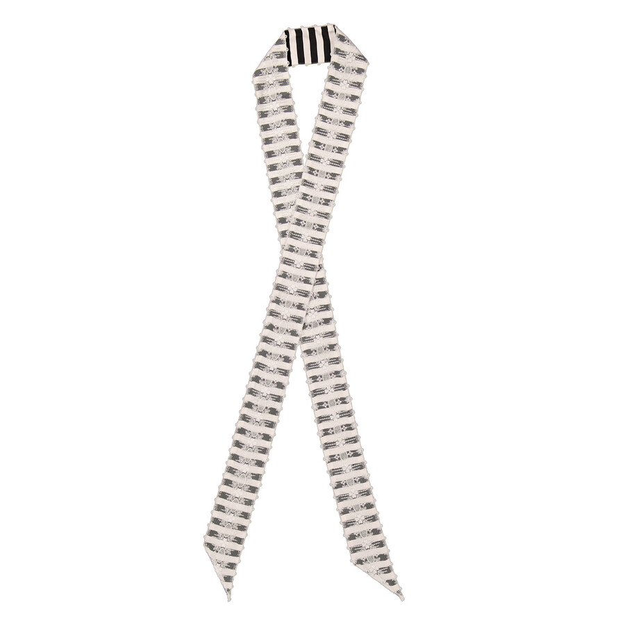 Burberry Stripe Silk Ribbon Twilly 8029531 5045622024442 - Apparel ...