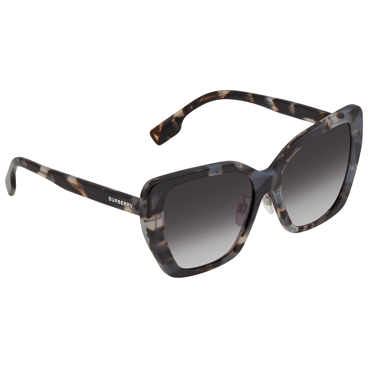 Burberry Tamsin Gray Gradient Butterfly Ladies Sunglasses BE4366F ...