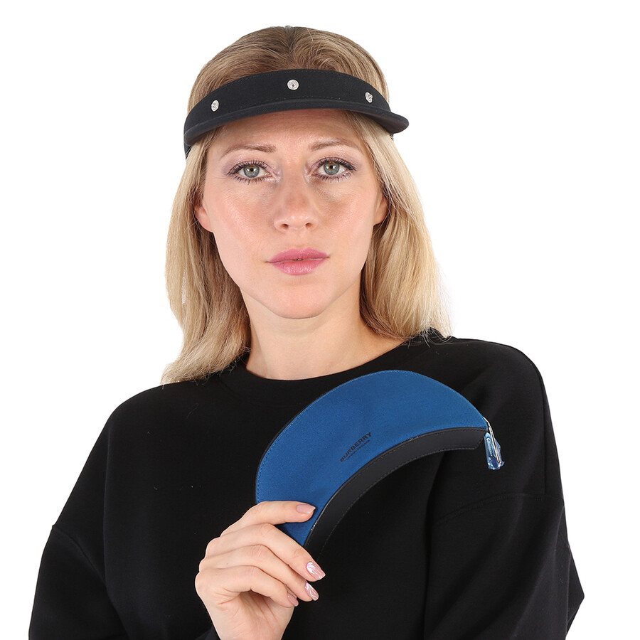 Burberry Zip Pocket Detail Visor Hat, Size Large 8043196 - Apparel ...