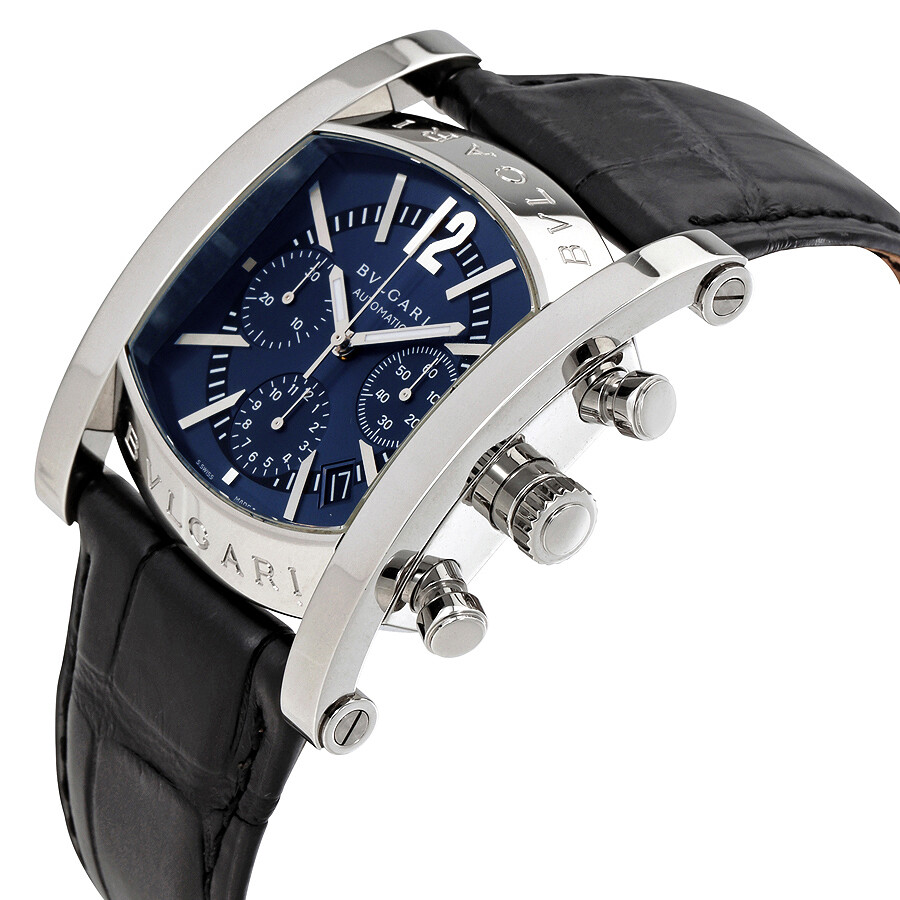 Bvlgari Assioma Chronograph Automatic Ardoise Dial Men's Watch ...