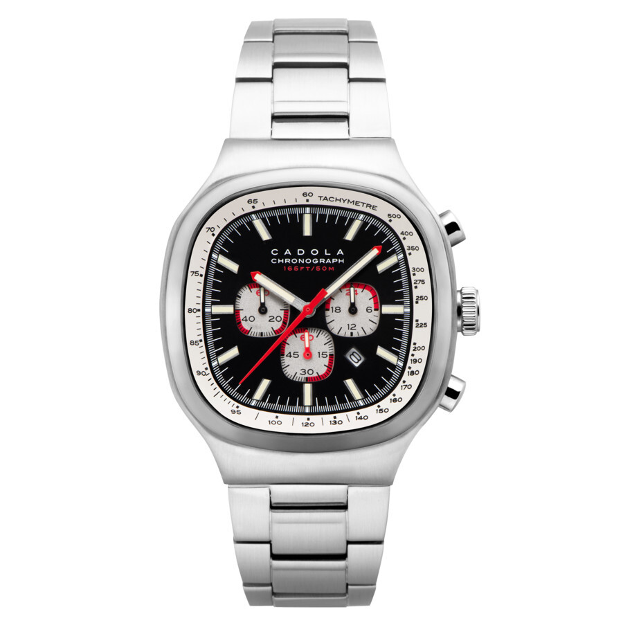 Cadola Hulme Chronograph Quartz Black Dial Men's Watch CD-1026-11 ...