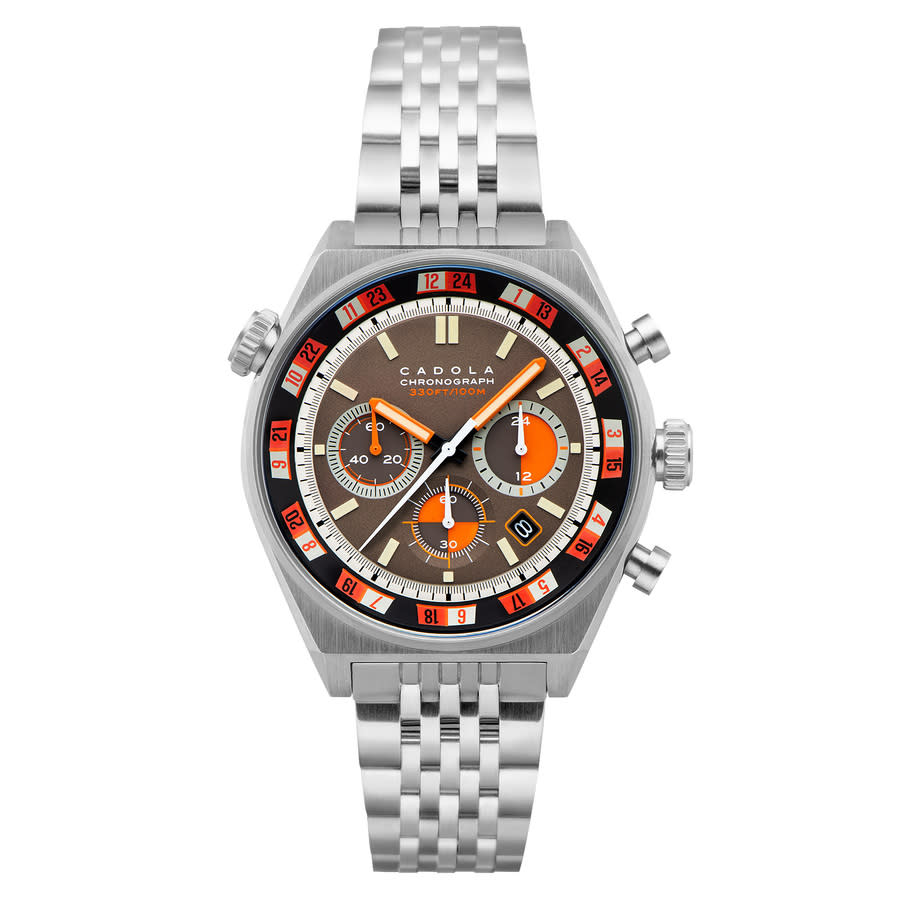 Cadola Intercontinental Chronograph Quartz Grey Dial Men's Watch CD ...