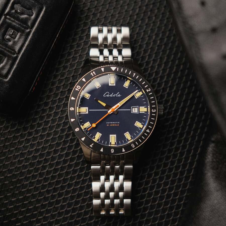 Cadola Tahiti Automatic Blue Dial Men's Watch CD-1006-44 194595041033 ...