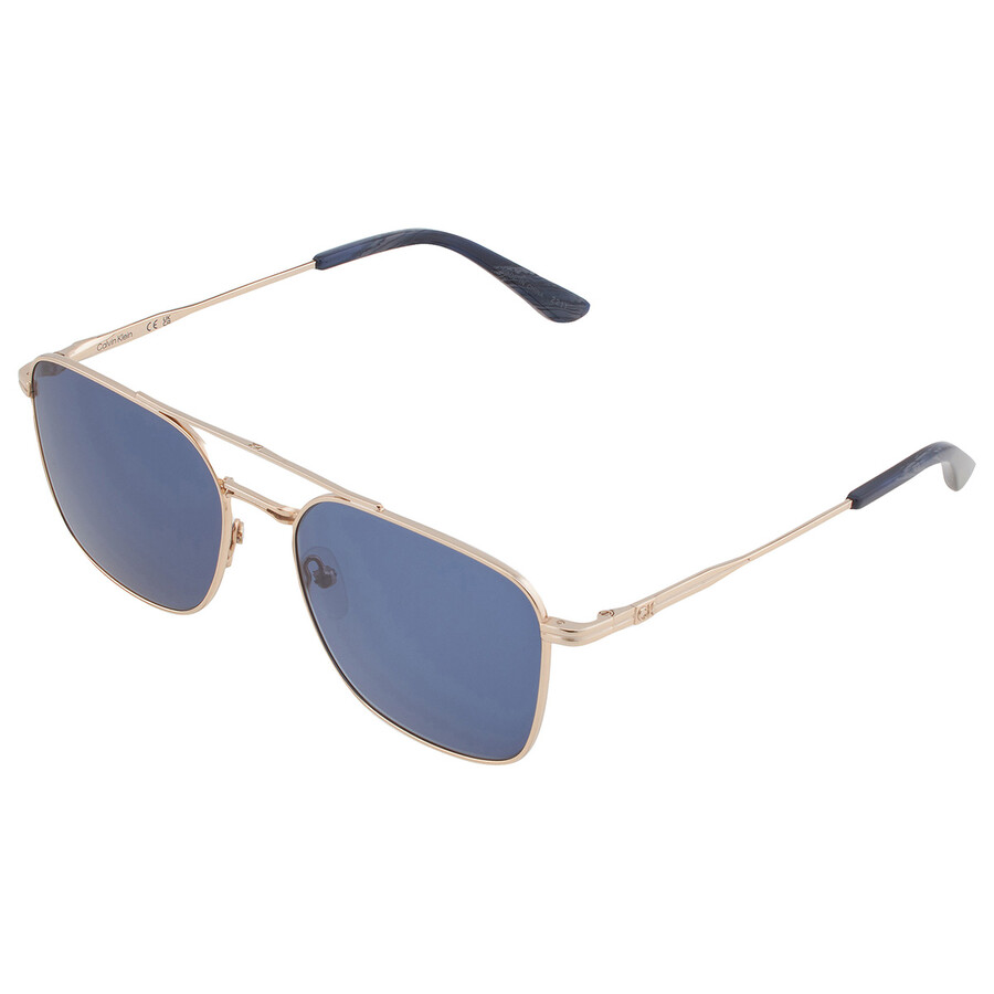 Calvin Klein Blue Navigator Men's Sunglasses CK22115S 717 57 ...