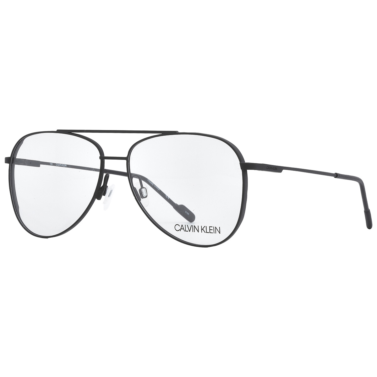 Calvin Klein Demo Aviator Unisex Eyeglasses CK21100 001 58 883901135763 ...
