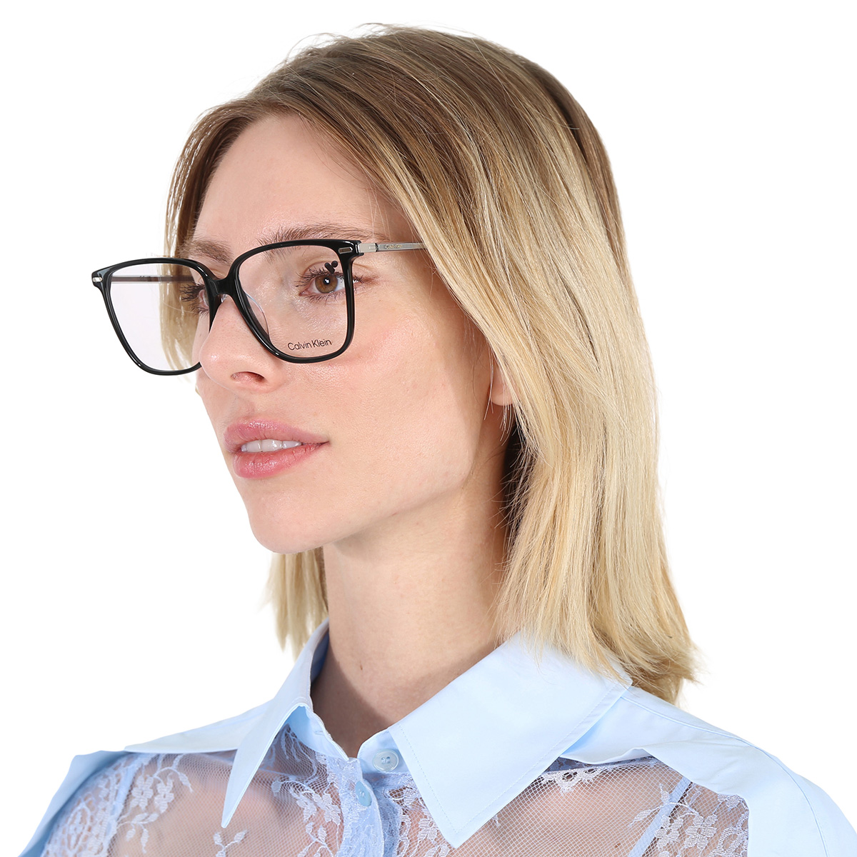 Calvin Klein Demo Square Ladies Eyeglasses CK22543 001 56 883901148725 ...