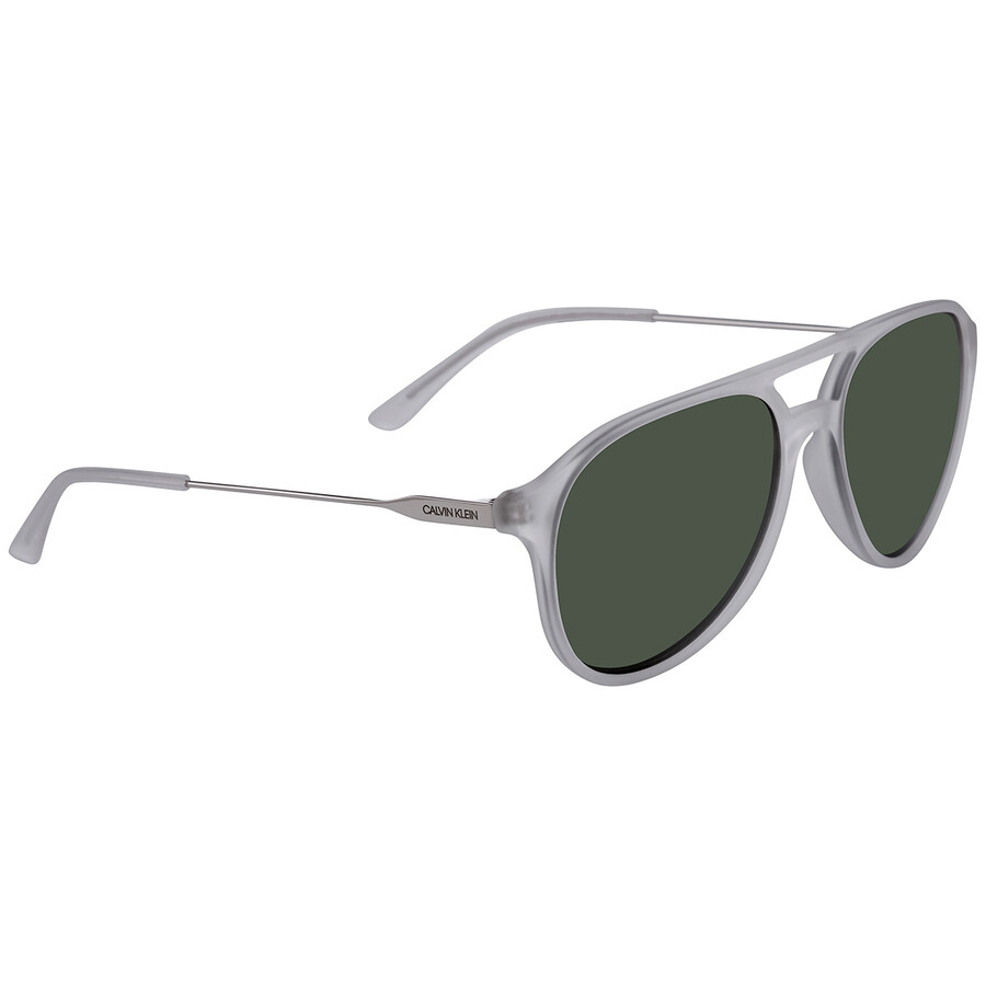 Calvin Klein Green Pilot Men's Sunglasses CK20702S 971 58 883901123814 ...
