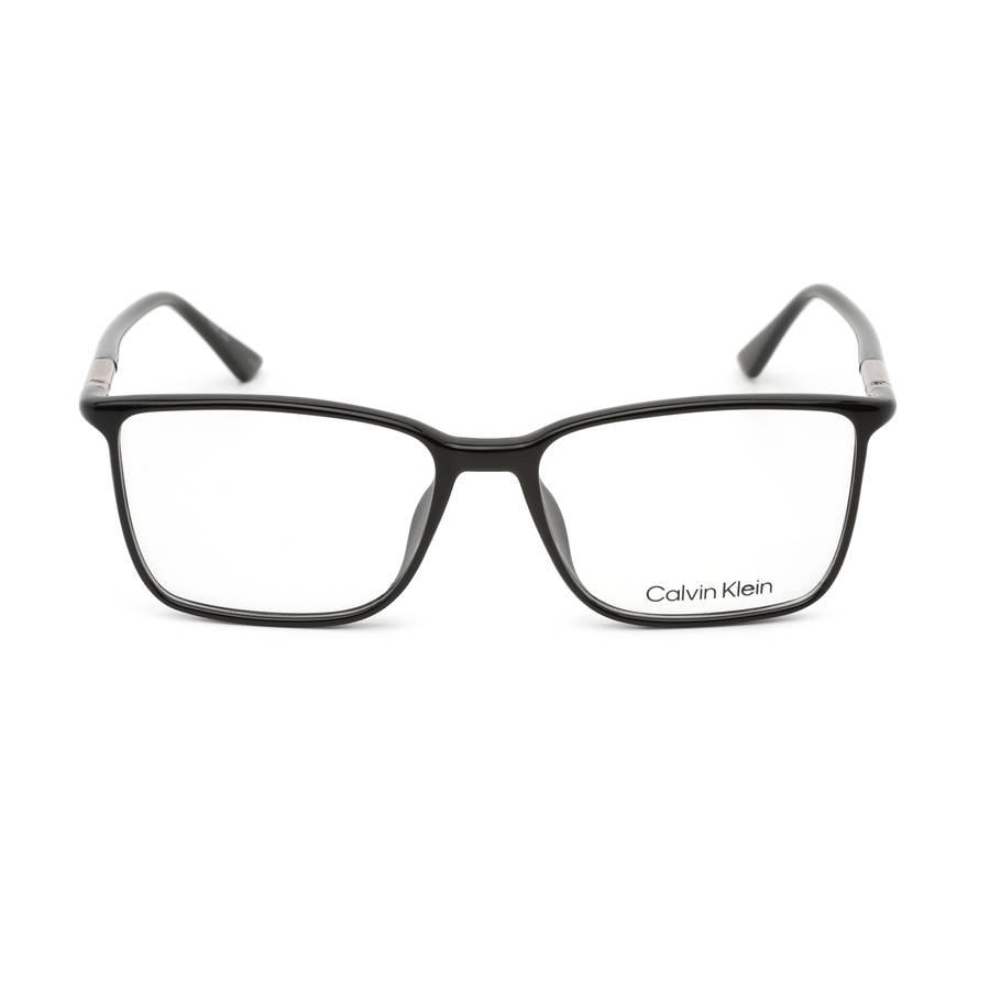 Calvin Klein Men's Black Rectangular Eyeglass Frames CK2250800155 ...