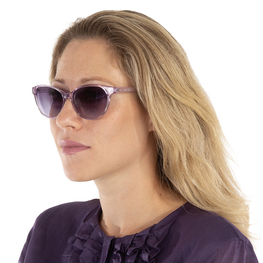 Calvin Klein Purple Cat Eye Ladies Sunglasses CK20517S 551 56 ...
