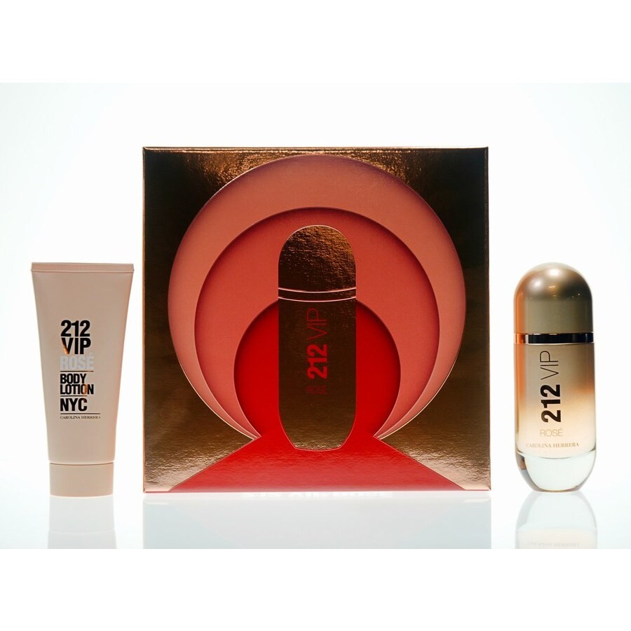 Carolina Herrera Ladies 212 VIP Rose Gift Set Fragrances 8411061807286 ...