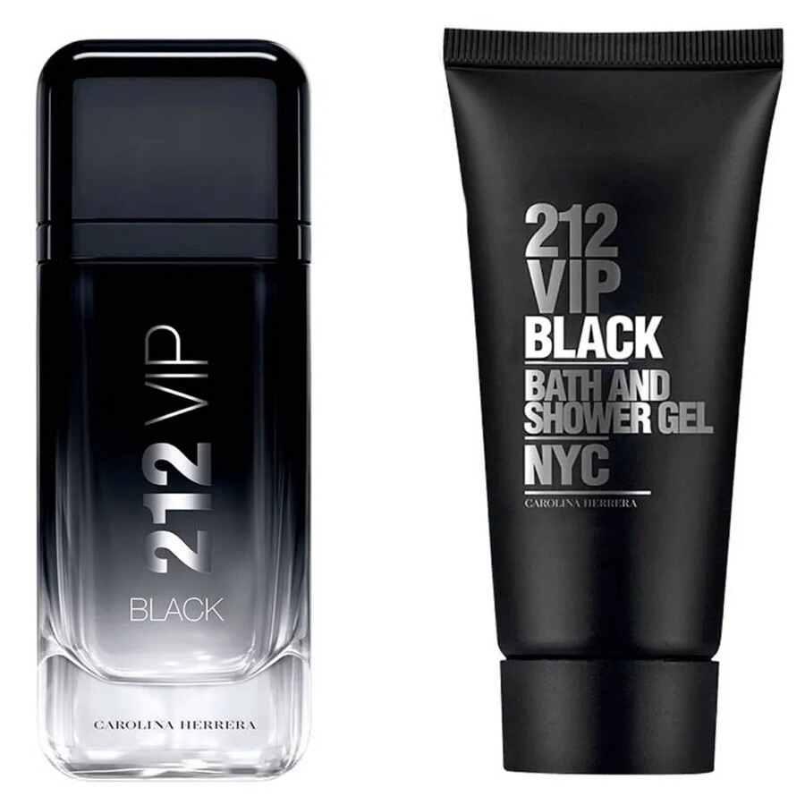 Carolina Herrera Men's 212 Vip Black Gift Set Fragrances 8411061028476 ...