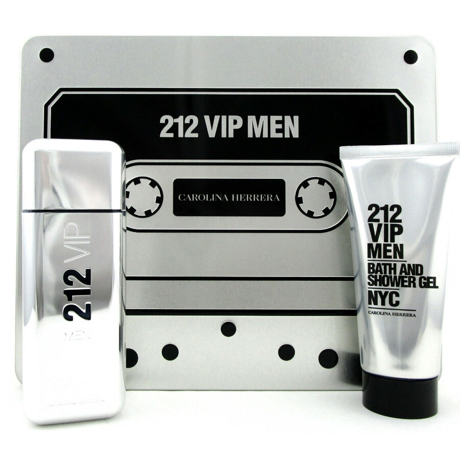 Carolina Herrera Men's 212 Vip Men Gift Set Fragrances 8411061980644 ...