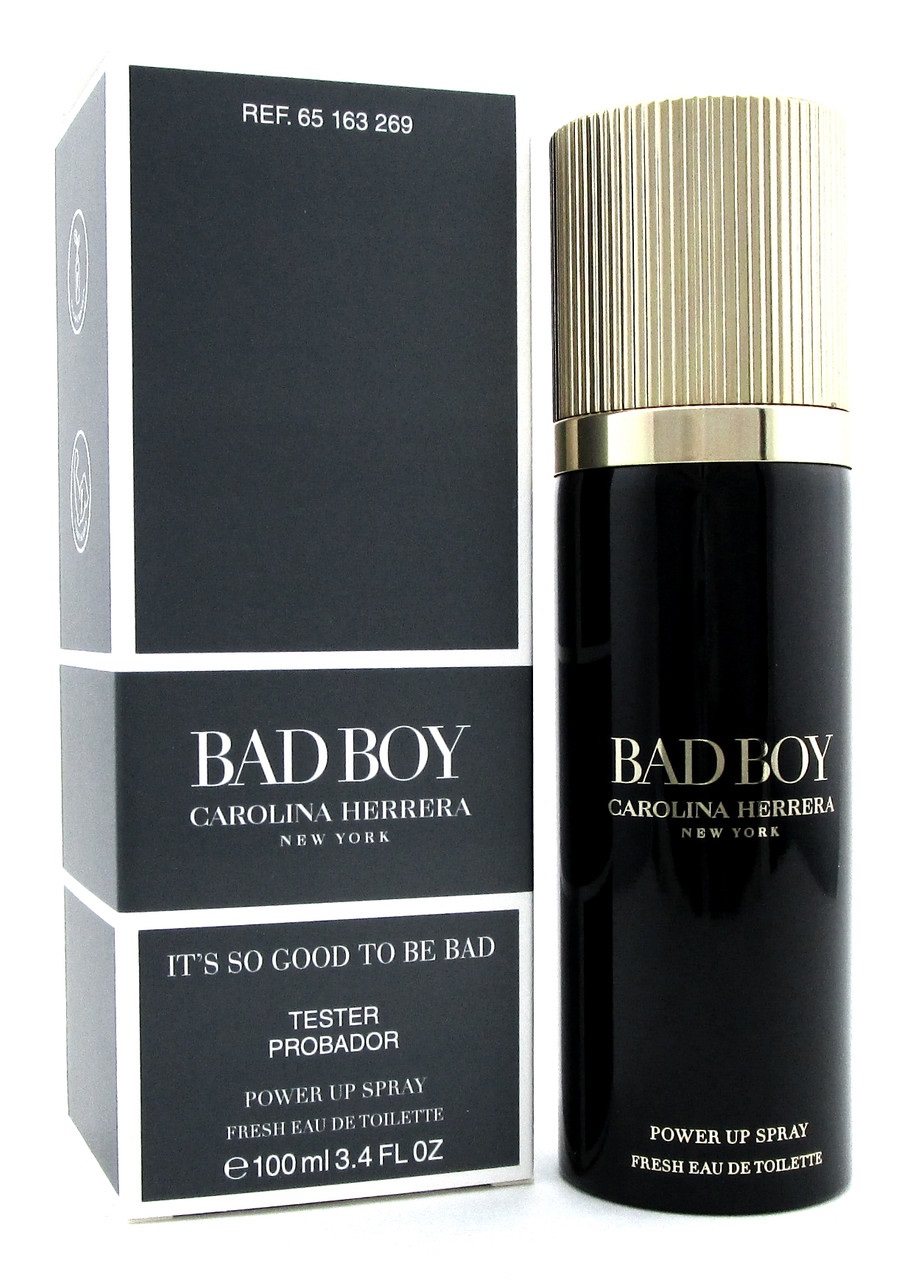 Carolina Herrera Men's Bad Boy Power Up EDT 3.4 oz (Tester) Fragrances ...