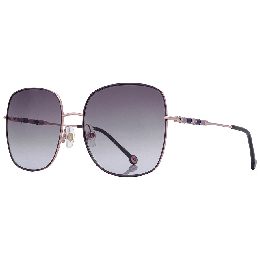 Carolina Herrera Violet Shaded Square Ladies Sunglasses CH 0035/S 0HZJ ...