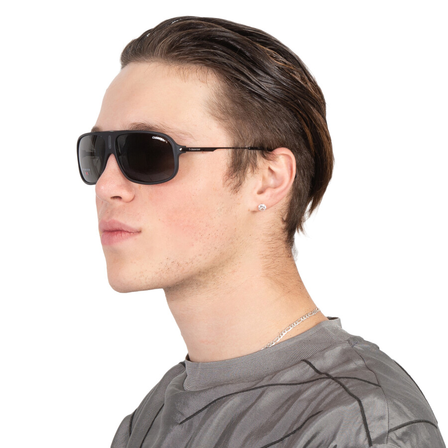 Carrera Polarized Grey Pilot Unisex Sunglasses Cool 65s 0003m9 64