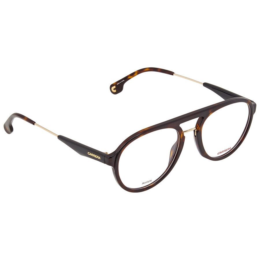 Carrera Unisex Tortoise Pilot Eyeglass Frames 137/V02IK0053 ...