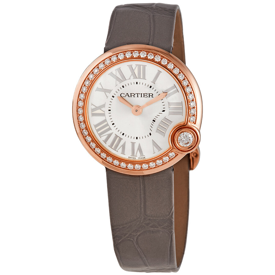 Cartier Ballon Blanc Quartz Silver Dial Watch WJBL0008 - Watches ...