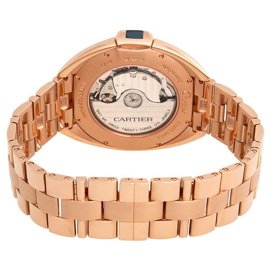 Cartier Cle Flinque Sunray Effect Dial 40mm Watch WJCL0009 842047132272 ...