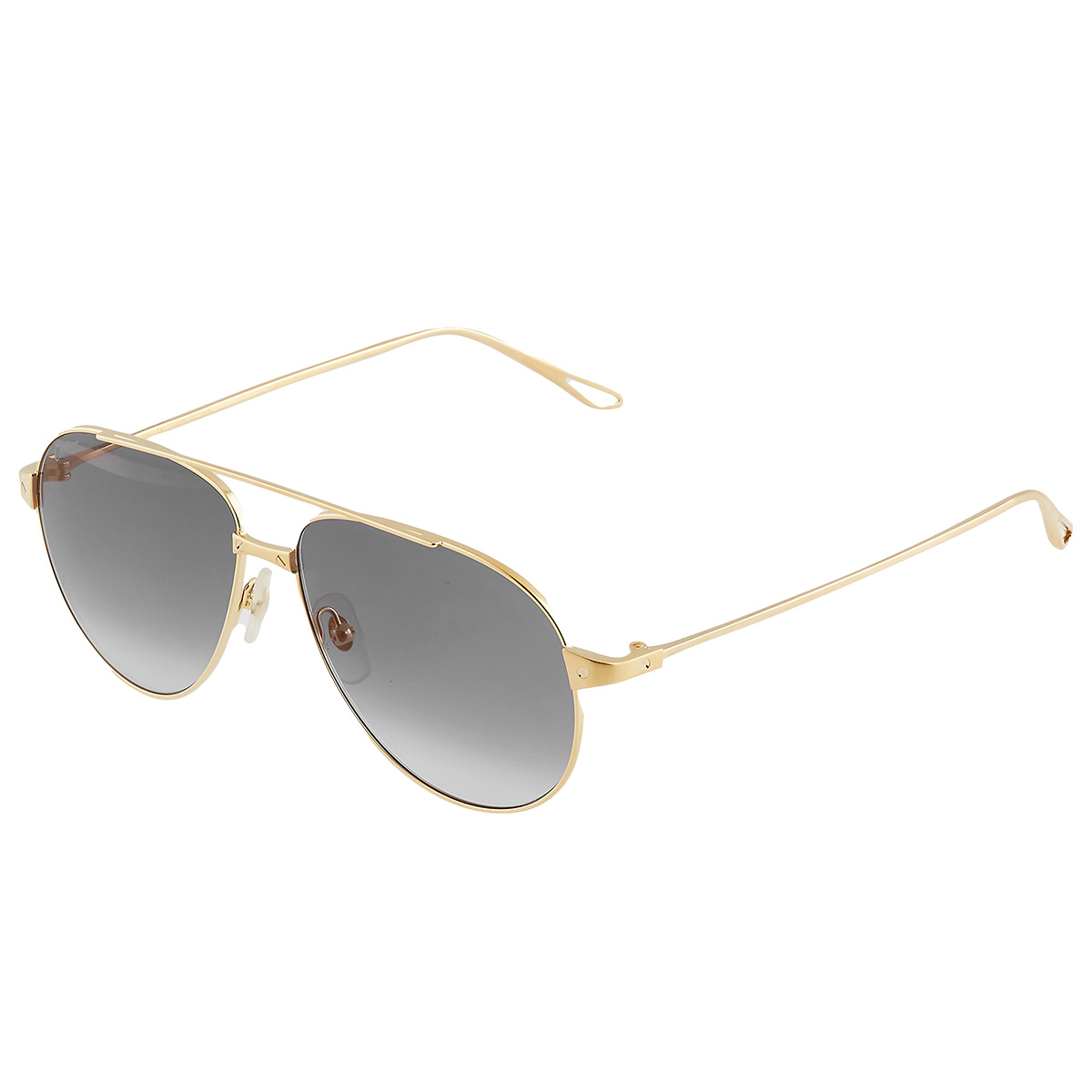 Cartier Grey Gradient Pilot Ladies Sunglasses CT0298S 001 57 ...
